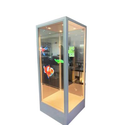 China 32-98 Inch 3D Hologram Display Transparent LCD Holobox for Museum Exhibition and Retail Showcases for sale