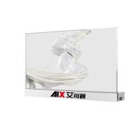 China 55-inch Transparent OLED Advertising TV with Android OS - Commercial Desktop Display for HD Content for sale