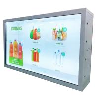 China 3D Hologram Digital Human Touch Screen Advertising Box with 65-inch LCD Transparent Holobox Display Cabinet for sale
