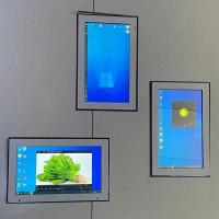 China 3D Hologram Digital Human Touch Screen Advertising Box with 65-inch LCD Transparent Holobox Display Cabinet for sale