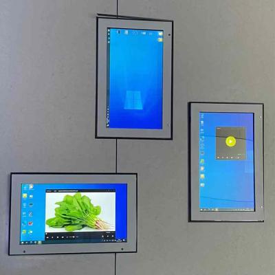China Indoor 3D Holographic Touch Screen Display Cabinet with 65-inch LCD and Interactive Transparent Holobox Technology for sale