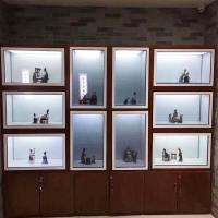 China Hologram Projector LCD Transparent Box 3D Holographic Display with Touch Screen 18-inch Cabinet for Commercial Showcase for sale