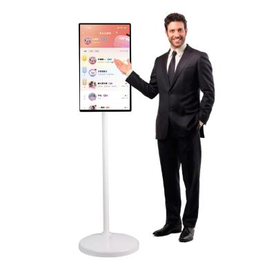 China 24 Inch Smart Portable TV with Ultra Narrow Bezel, Built-in Camera, 1920×1080 Resolution, 30,000 Hour Lifespan for sale