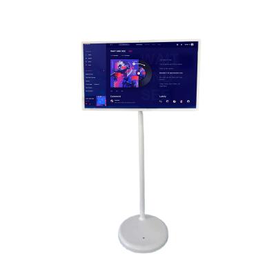 China 21.5 Inch Portable Smart TV with 1920x1080 Display and Rechargeable Battery for Wireless Mobile Viewing for sale