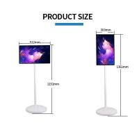 China 21.5 Inch Portable Smart TV with 1920x1080 Display and Rechargeable Battery for Wireless Mobile Viewing for sale