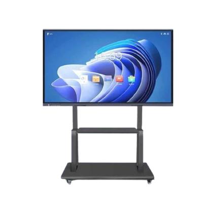 China 49-55 Inch 4K All-in-One LCD Display Teaching Machine with Whiteboard Touch Screen for Conferences and Education for sale