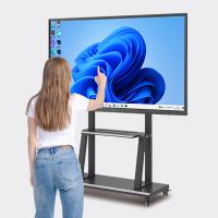 China 55-65 Inch LCD Touch Screen Interactive Whiteboard All-in-One Smart Board for Classroom with High Performance Configuration for sale