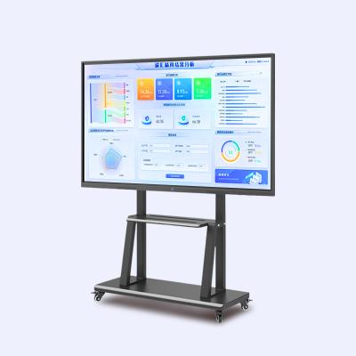 China 98-inch All-in-One PC Touch Screen Multimedia HD Smart Teaching Machine with Video Conference Capability for sale