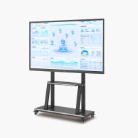 China LCD HD Infrared Touch Interactive Whiteboard 65-86 Inch Conference Tablet with Zero Parallax and Custom Sizes for sale