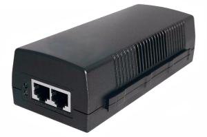 China Stable performance 100M 25.5w 802.3at poe injector for sale