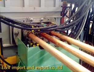 China Horizontal Ф80 Rod Copper Continuous Casting Machine 200Kw Holding Furnace for sale