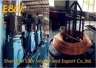 China 17 - 8 high configuration 8 pass 180kw Copper alloy rod Rolling Mill for sale