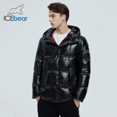 China Ergonomic Down Puffer Jacket Mens 73cm-80cm Length Mens Down Winter Coats for sale