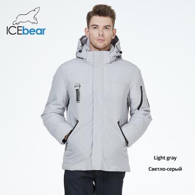 China Size 46-Size 54 Mens Down Coat Mens Lightweight Puffer Jacket Multi Pocket for sale