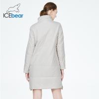 China Knee Length Puffer Coats Oblique Flap Design With Embellished Letter Webbing for sale