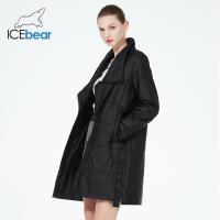 China Knee Length Puffer Coats Oblique Flap Design With Embellished Letter Webbing for sale