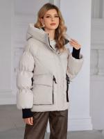 China Thickened Womens Down Coat Oversize White Puffer Coat Womens for sale