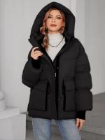 China Oversize Lightweight Puffer Jacket Women Down Filling Down Parka Women for sale