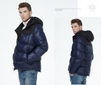 China Waterproof Short Padded Jacket Long Sleeve Short Black Puffer for sale