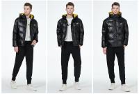 China Windproof Short Hooded Puffer Jacket Oil Repellent Mens Short Puffer Jacket for sale