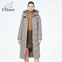 China 111cm 115cm 117cm 118cm Long Padded Coat Womens Hooded Down Jacket for sale