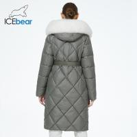 China 2XL Detachable Fur Collar Down Jacket 109cm Winter Jacket With Fur Collar for sale