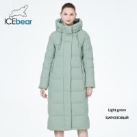 China 115cm Ladies Padded Winter Coats Cotton Black Padded Coat Womens for sale