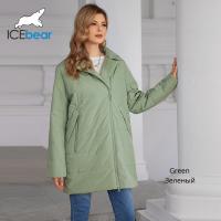China Asymmetric Lightweight Warm Jacket Cotton Blend Lightweight Winter Coat for sale