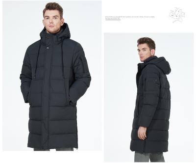 China Windproof Water Repellent Puffer Coat 100cm-105cm Long Waterproof Puffer Coat for sale