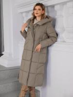 China Washable Ankle Length Down Coat Duvet Extra Long Puffer Coat Womens for sale