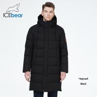 China Man Puffer Knee Length Coats Waterproof Windproof Below Knee Down Coat for sale