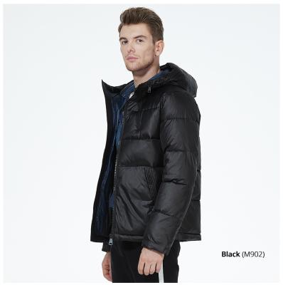 China Eco Feather Mens Down Coat Oilproof Casual Winter Mens Jackets for sale