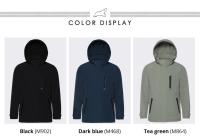 China Tea Green Waterproof Windproof Winter Jacket Demi Season Coat Hooded for sale