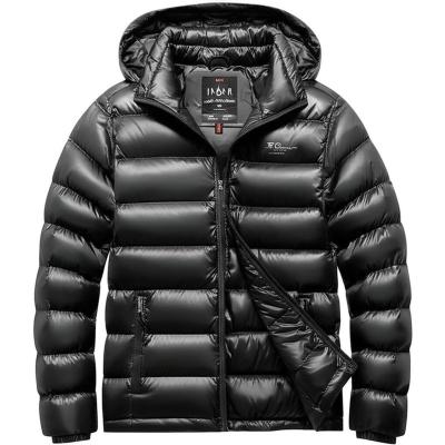 China Casual Heavy Down Jacket Mens Regular Fit Warm Insulated Outerwear Suitable for Hiking Camping and Cold Weather Workwear for sale