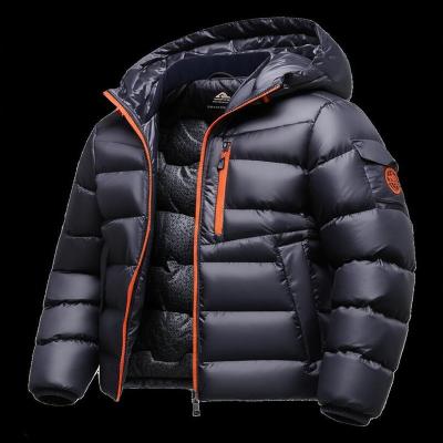 China Regular Fit Mens Down Coat Winter Season Warm Insulated Jacket Filled With Down And Feather For Cold Weather Protection for sale