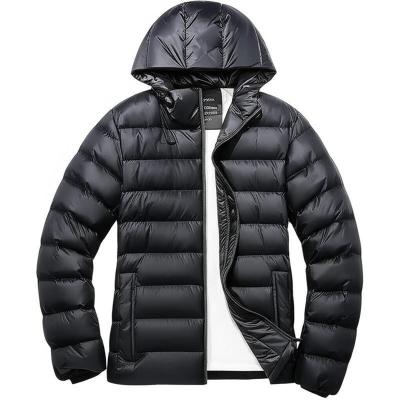 China Men's Down Coat Regular Fit with Zipper Pockets and Lightweight Insulation for Winter for sale
