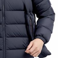China Men's Down Coat Windproof Waterproof with Zipper Pocket and Polyester Lining for Winter for sale