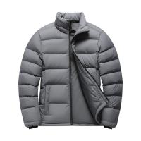 China Men's Down Coat with 48.6-53.5 Cm Shoulder Windproof Design and Knitted Cuffs for Extreme Cold for sale