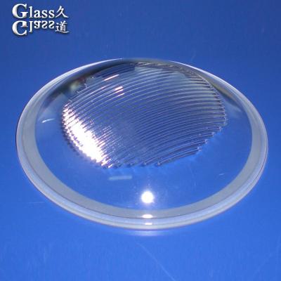 China Polished Surface Optical bosilicate Glass High bay Light Lenses for sale
