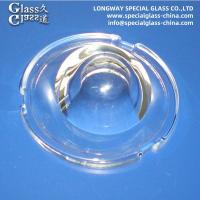 China Polishing Borosilicate Glass Cover Lenses For Tunnel Lamp Lens for sale
