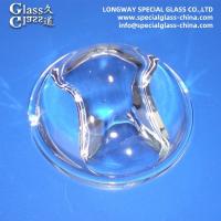 China Polishing Borosilicate Glass Cover Lenses For Led Street Light Lens for sale