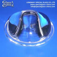 China Polishing Borosilicate Glass Cover Lenses For Led Street Light Lens for sale