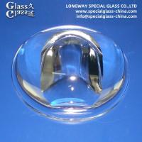 China Customized Borosilicate Glass Led Lenses For Street Light Lens for sale