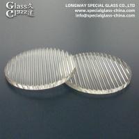 China Customized Linear Glass Led Lens From Borosilicate Glass 3.3 for sale