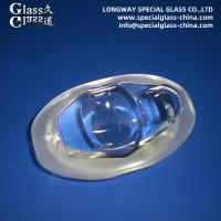 China Resisting High Temperature Cob Led Glass Lenses From Borosilicate Glass 3.3 for sale