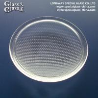 China Resisting High Temperature Borosilicate Glass cover Lenses For Light Lamp Cover Lens for sale