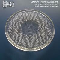 China Resisting High Temperature Borosilicate Glass cover Lenses For Light Lamp Cover Lens for sale