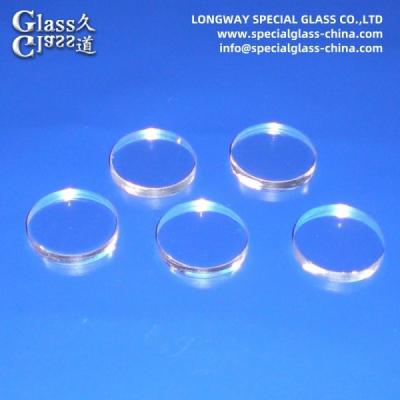 China Quartz Glass Window Lens And Glass Disc For Camera And Laser Lens for sale