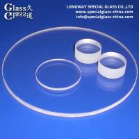 China Quartz Glass Window Lens And Glass Disc For Camera And Laser Lens for sale