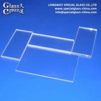 China Glass Panel Lens Glass Sheet From Borofloat And  Low-E Float Glass for sale